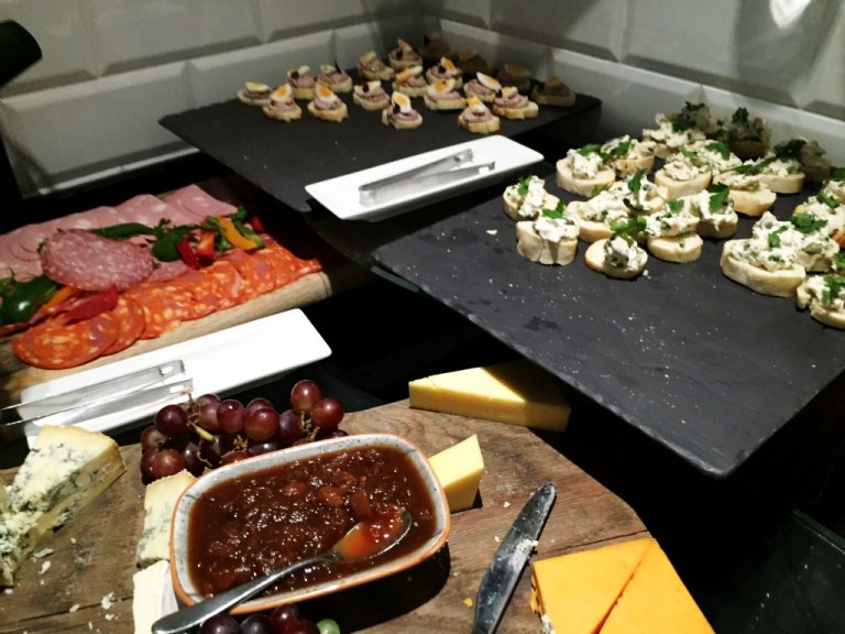 A roof top bar & comfy beds at the Doubletree by Hilton, Tower of London